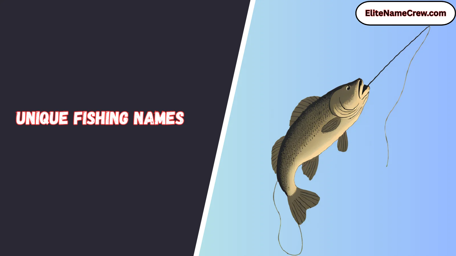 501+ Unique Fishing Names 2025