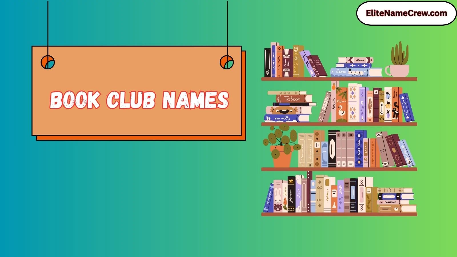 501+ Book Club Names 2025–2026