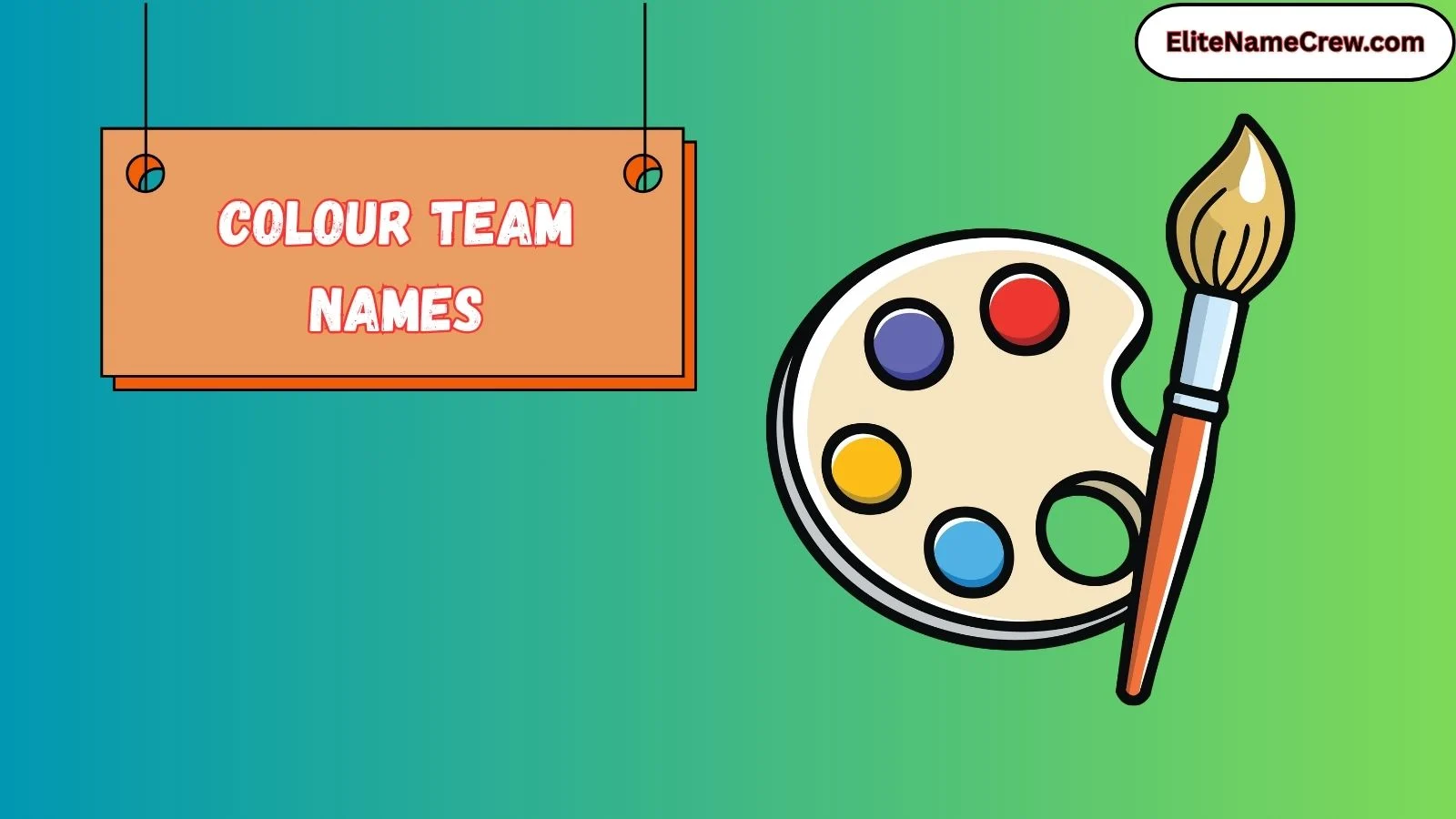 501+ Colour Team Names (2025-2026)