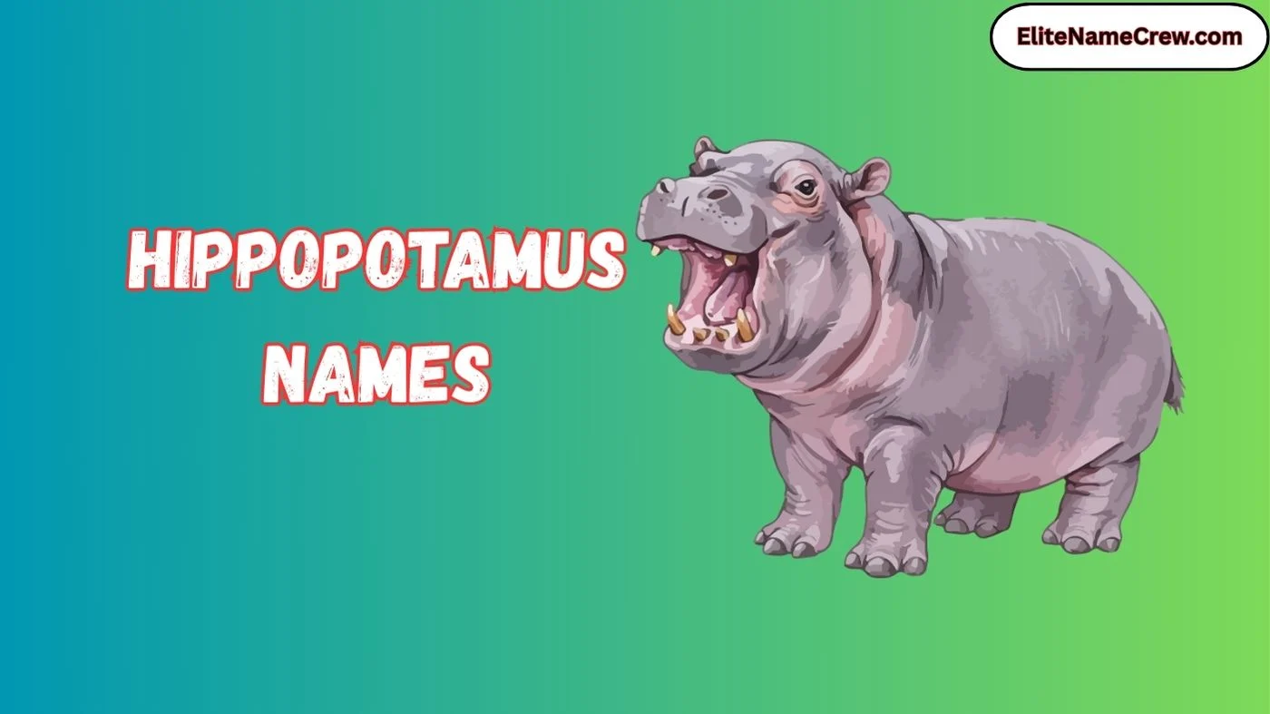 501+ Hippopotamus Names with Name Generator 2026