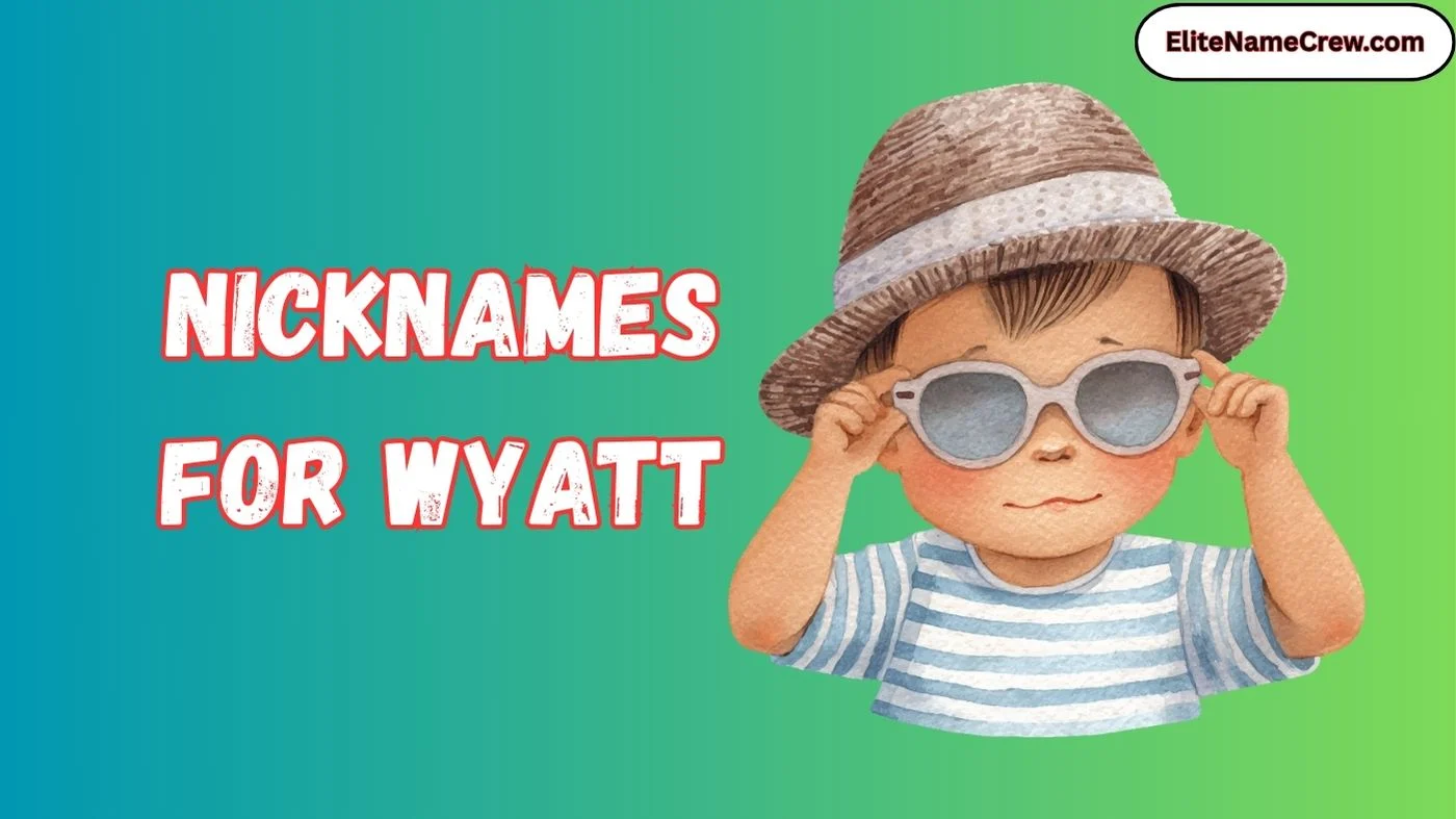 501+ Nicknames for Wyatt with Name Generator 2026