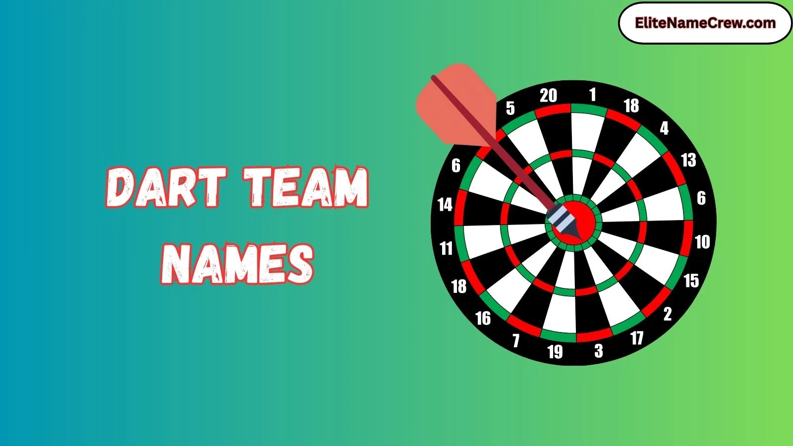 601+ Fun and Cool Dart Team Names 2026