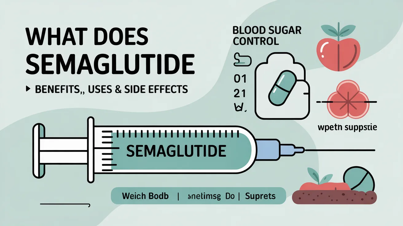 What Does Semaglutide Do? 💊 Benefits, Uses & Side Effects Explained