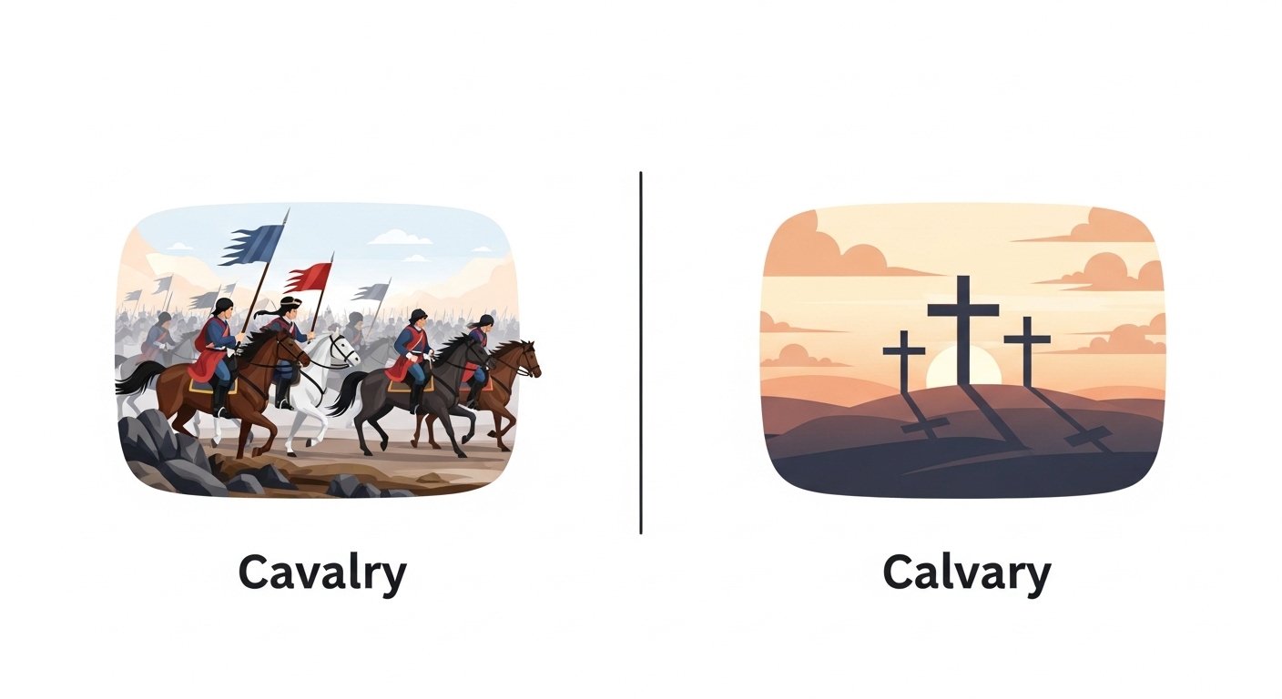 Cavalry vs Calvary: The Simple Rule That Ends the Confusion (2026)